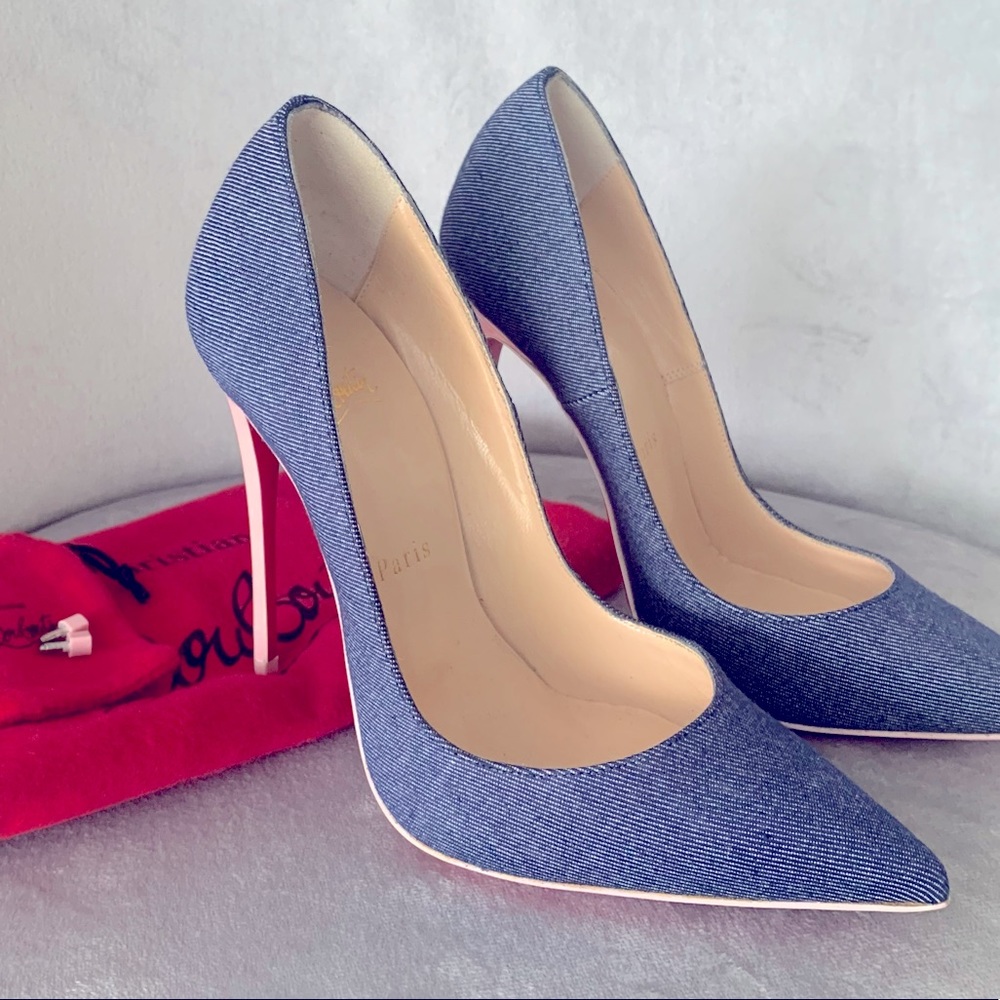 Christian Louboutin So Kate Denim - Gem